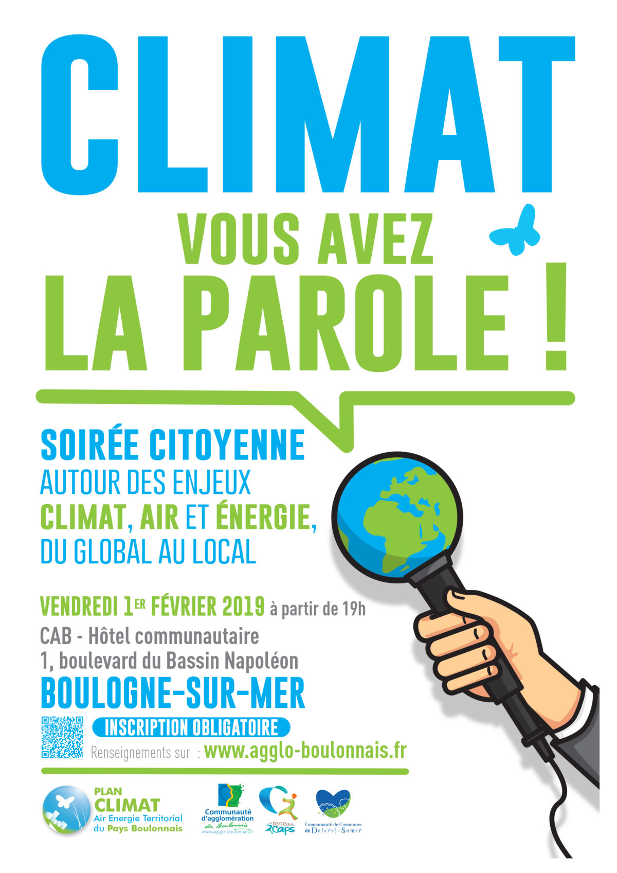 affiche climat – Communauté de Communes de Desvres-Samer