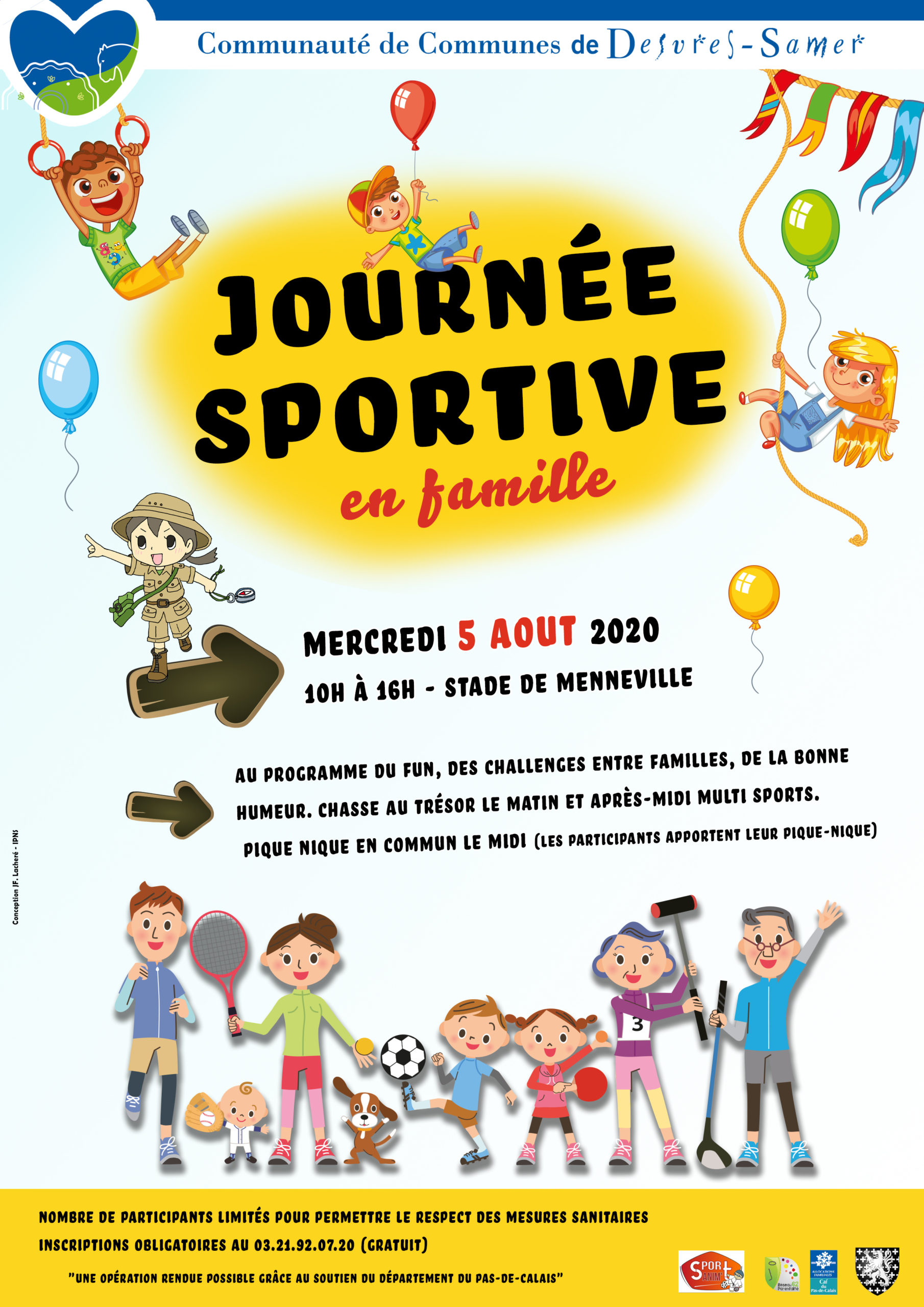 Journée sportive – Communauté de Communes de Desvres-Samer